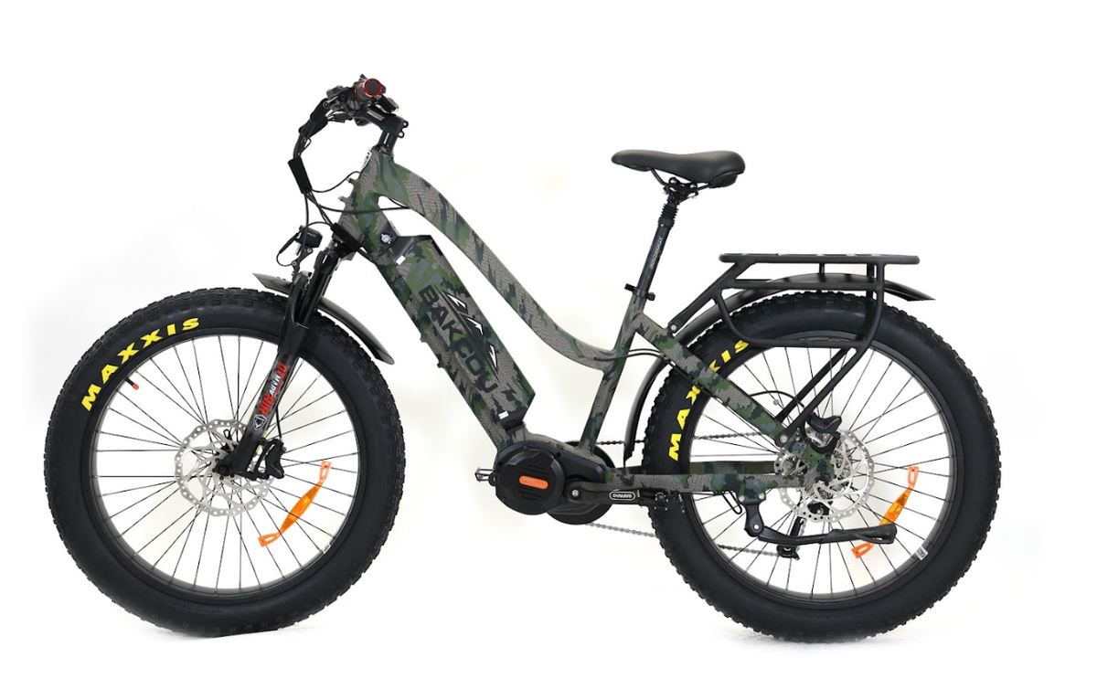 BAKCOU Mule Step Through 26 Electric Hunting Bike